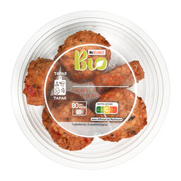 Falafels, geroosterde butternut en risotto van bulgur met spinazie