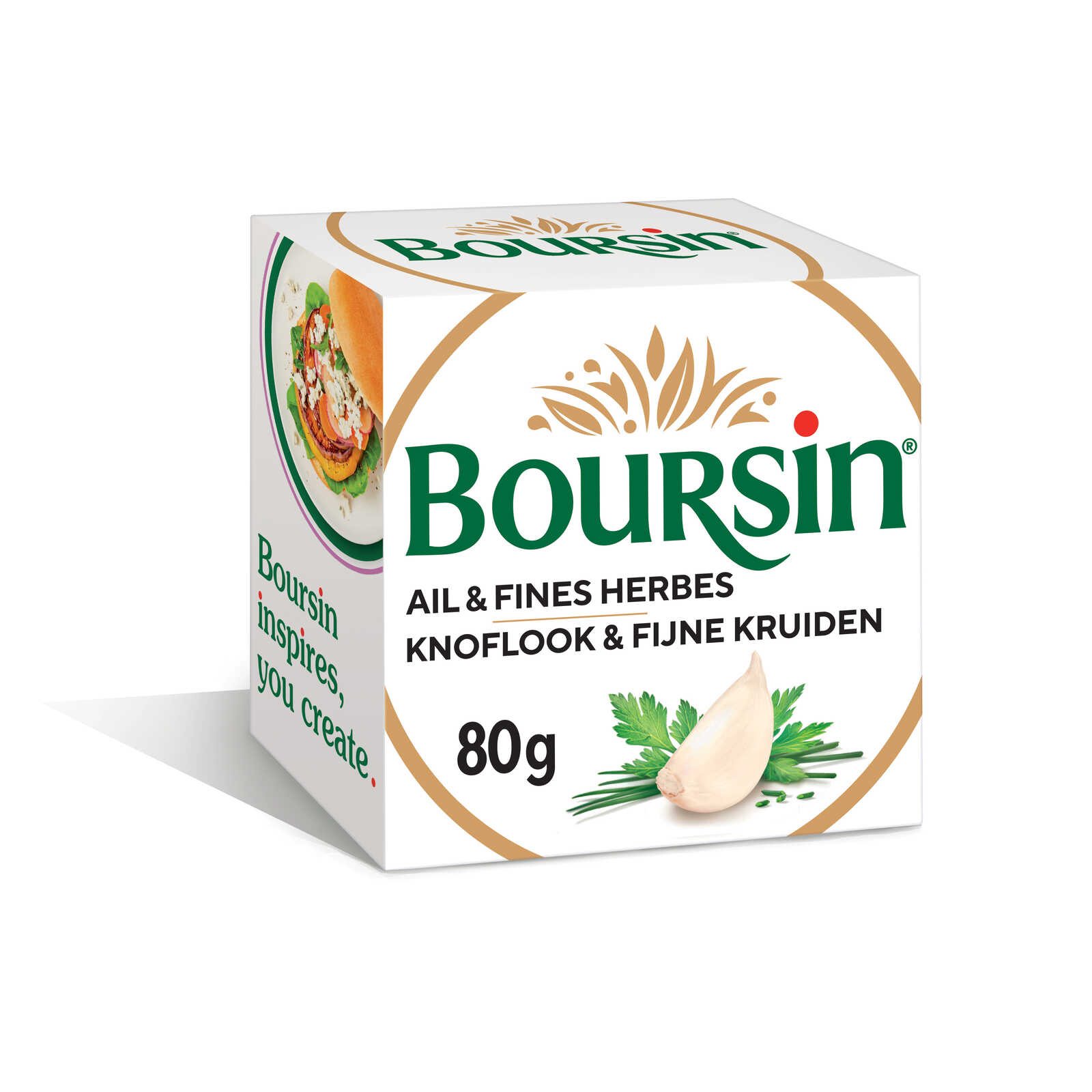 In de oven gebakken roodbaars met lookboter